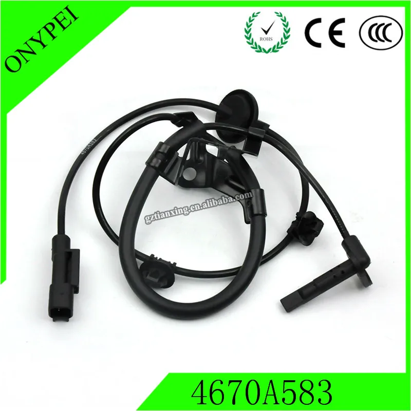 4670a583 4670a157 traseira esquerda abs sensor de velocidade para ...