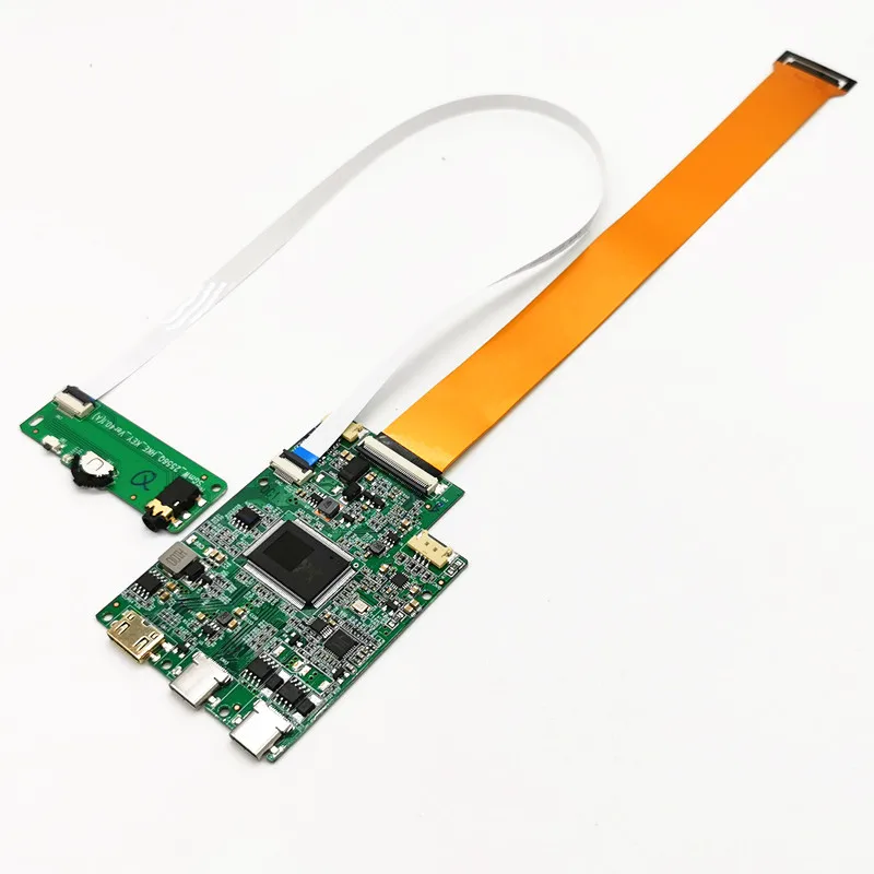 Edp Lcd Driver Board Type-c One Line Pass 40 Pin Edp For 14" Nv140fhm ...