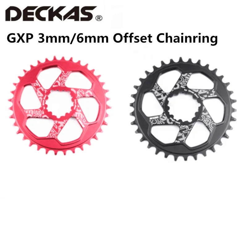 DECKAS Offset Chainring DUB Crankset Aluminum Alloy 3mm 6mm Offset ...