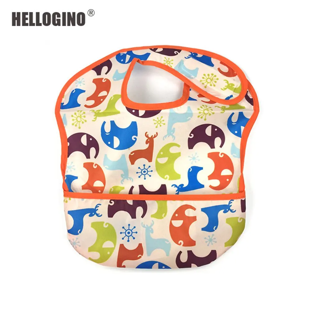 Милые детские нагрудники с рисунком из мультфильма для малышей Детские Водонепроницаемые