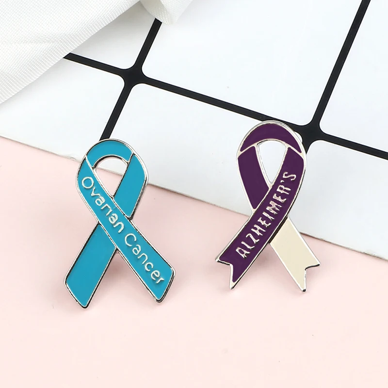 Blue-Ribbon-Brooches-Creative-Special-Enamel-Pins-Bag-Clothes-Coat ...