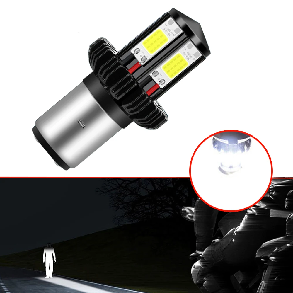Electric Bike Conversion Kit HONLEEX BA20D H6 LED Motorcycle Bulb ...