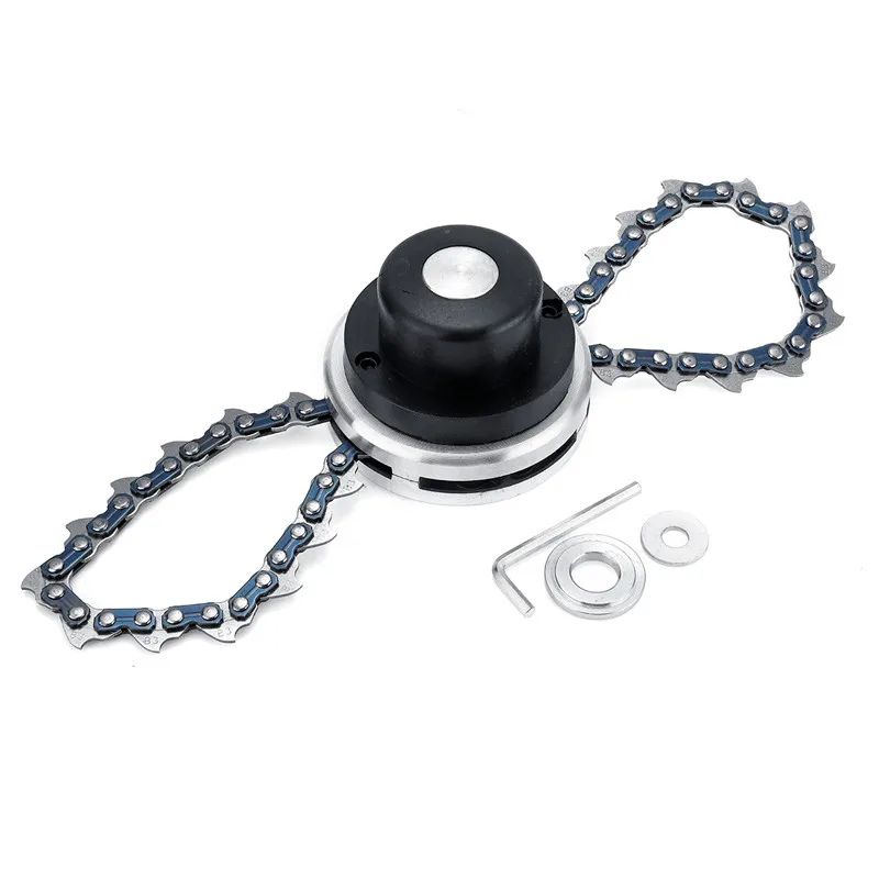 Universal 65Mn Trimmer Head Coil Chain Brush Cutter Garden Grass ...