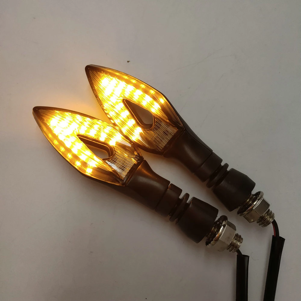 E bike+Motorcycle Modification 14LED Running Waterflow Turning Signal ...
