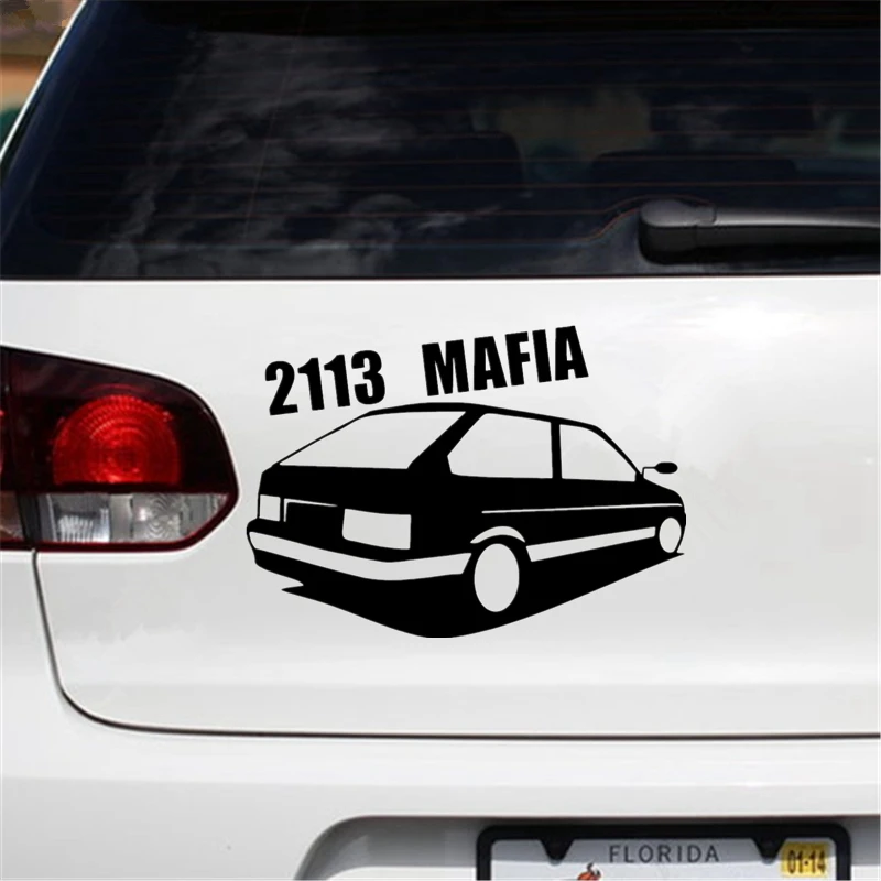 30621# 2113 MAFIA car sticker reflective decal waterproof stickers on ...