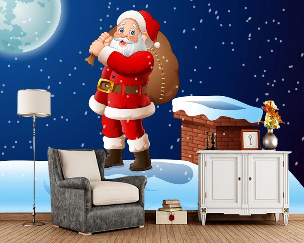 3d Santa Claus Wallpaper