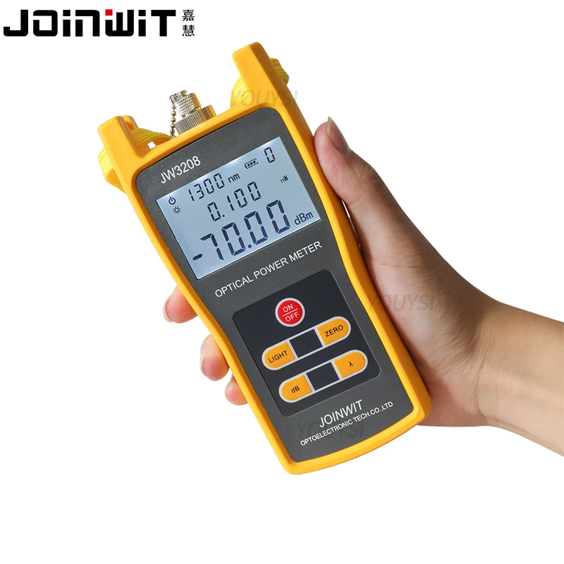 Joinwit JW3208A/JW3208C Fiber Optic Power Meter with SC/FC Connectors ...