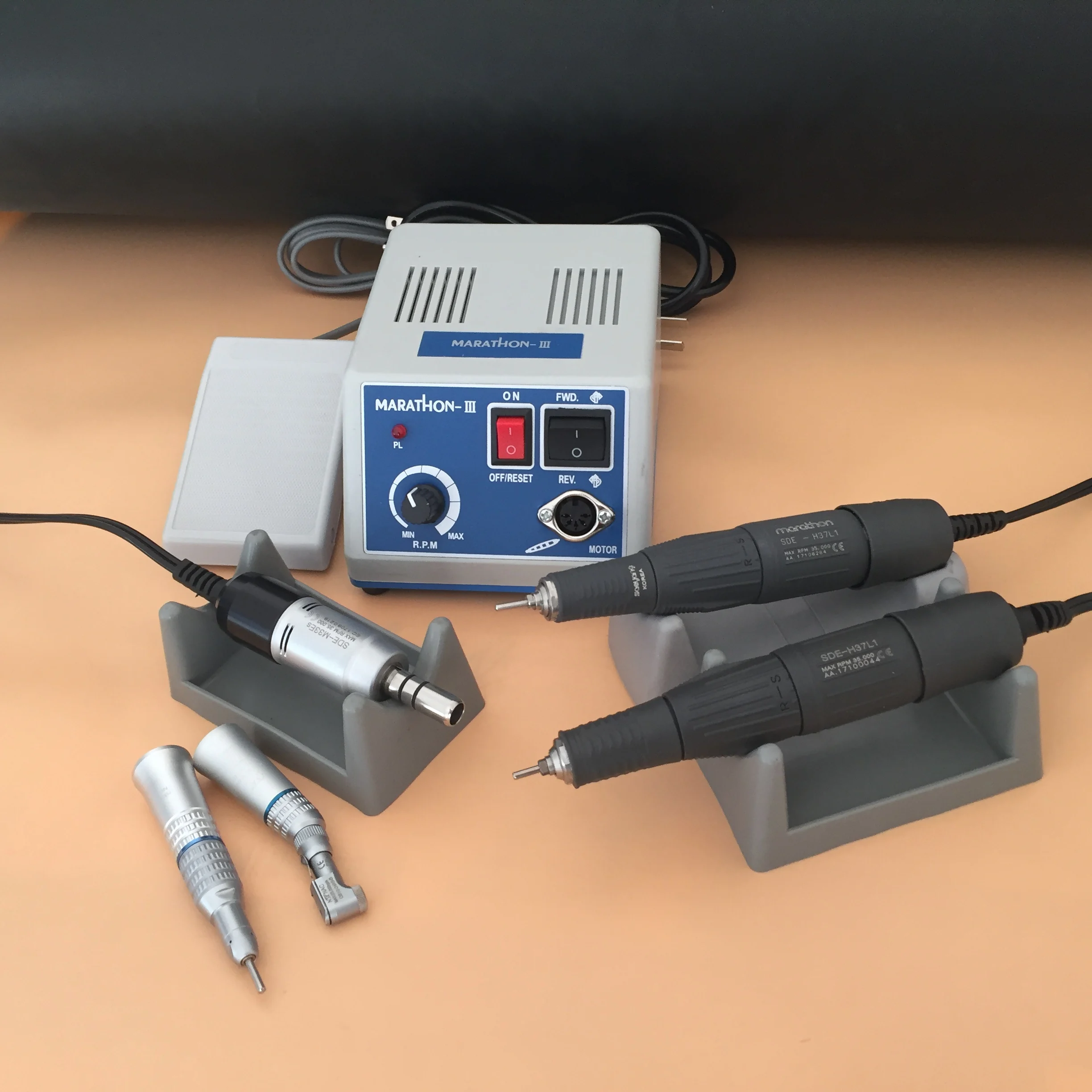 SMT-MARATHON-Micromotor-Machine-N3-35000rpm-45000RPM-handpiece-Electric ...