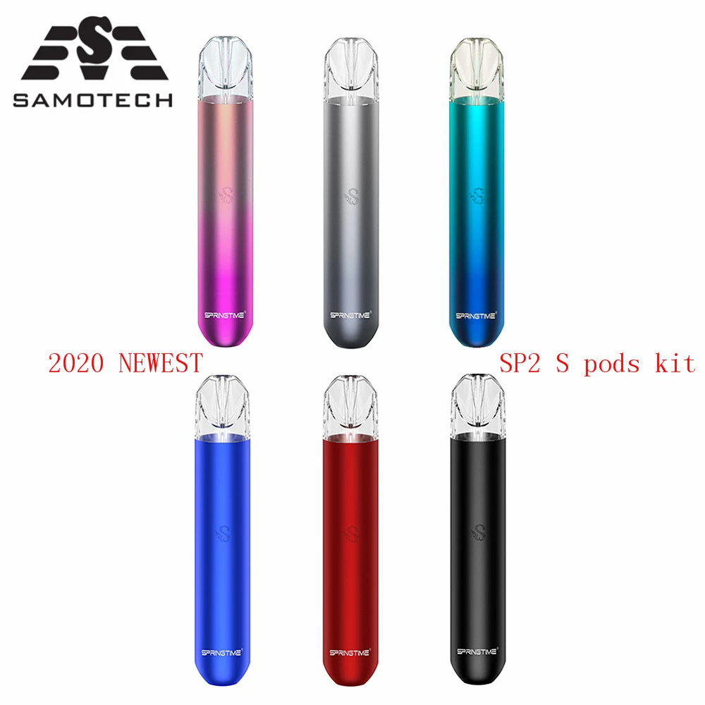 Authentic Springtime SP2 S Pod Vaporizer Kit 350mAh Battery With 2ml ...