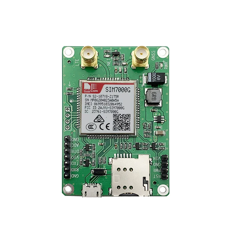SIMCOM SIM7000G 개발 보드 글로벌 밴드 NB IoT 모듈 LTE CAT M1(eMTC) SIM900 및 ...