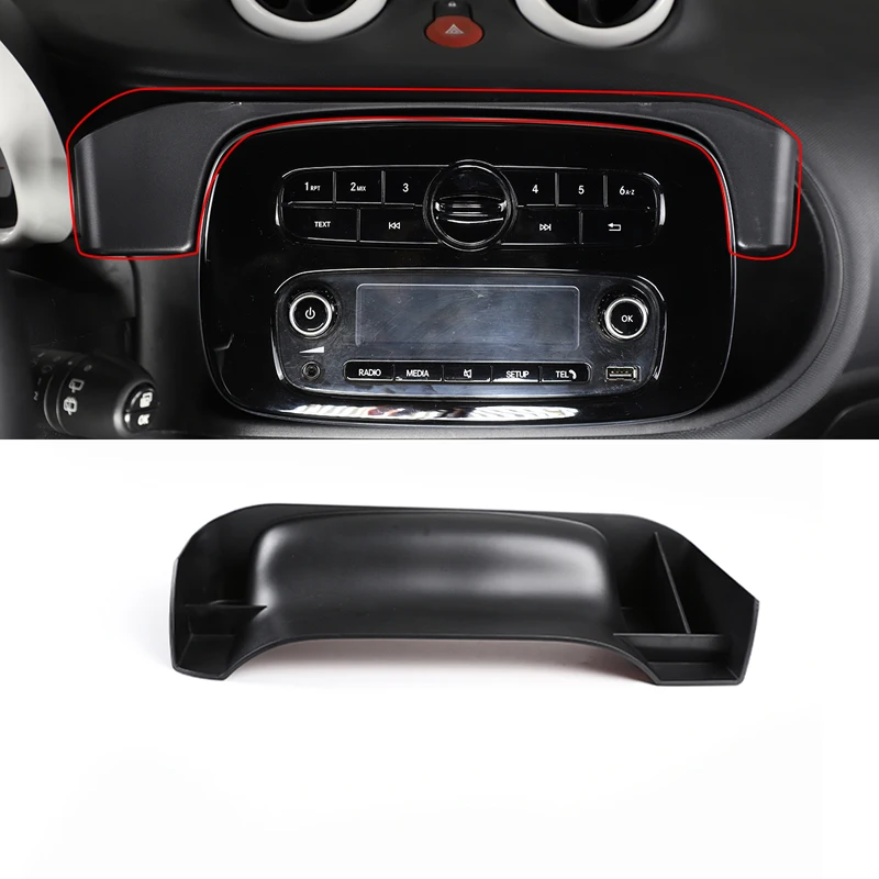 For 2015-20 models smart 453 forfour fortwo W453 ABS black car front ...