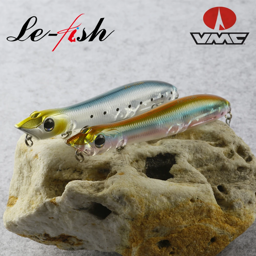 Le-fish 1pc 125mm 17.5g Snake Head Fishing Lure Floating Sea Bass ...