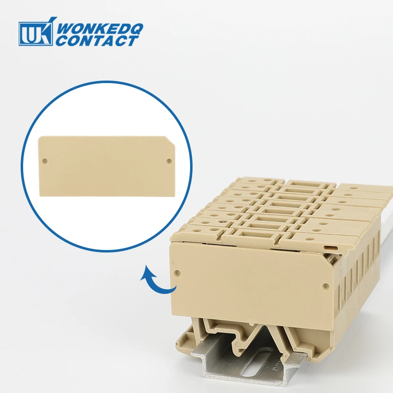 100Pcs AP ASK1 Partition Plate For ASK 1/EN Fuse Holder Terminal Block ...