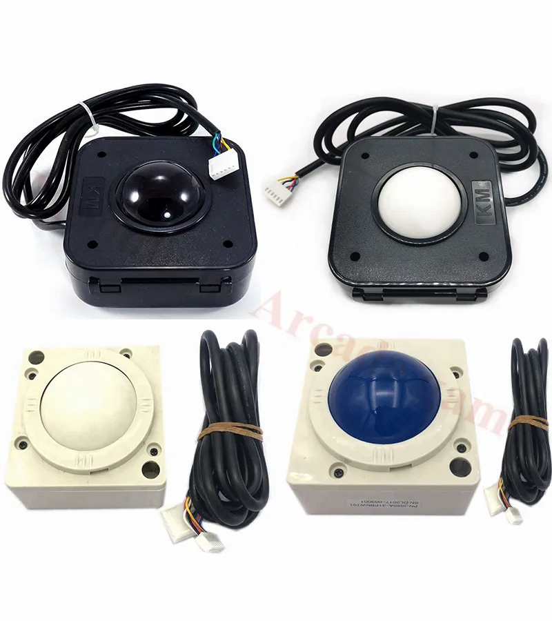 Arcade-transparent-illuminated-Trackball-LED-45mm-for-60-in-1-vertical ...