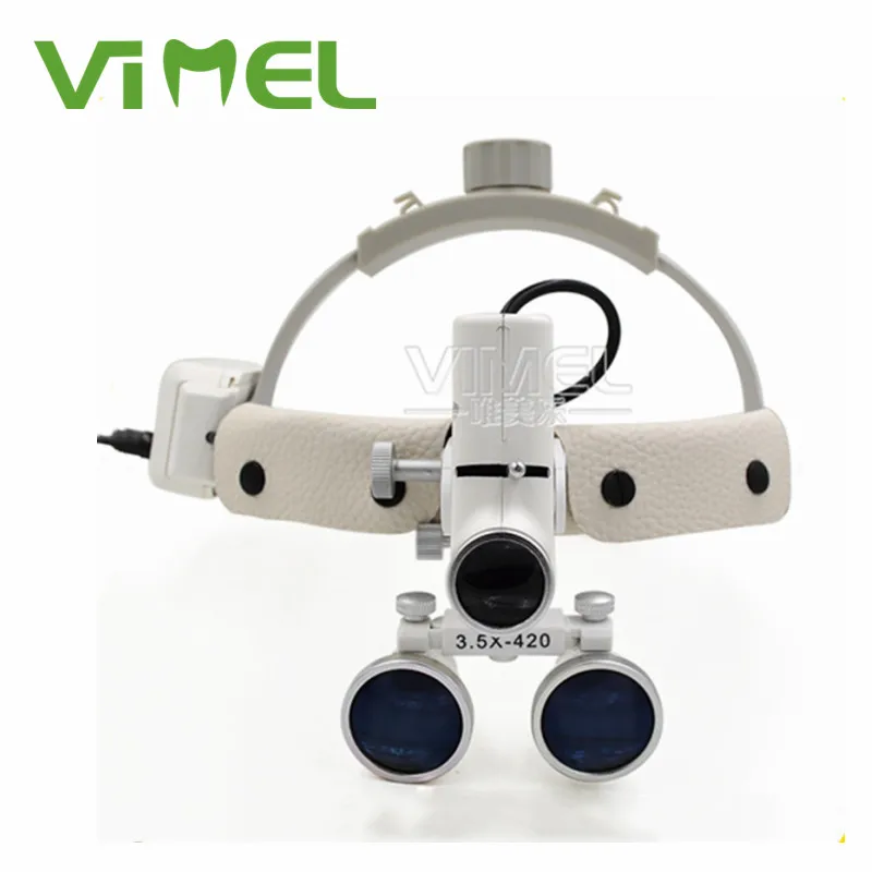 3.5 Magnify High Intensity Led Light Surgical Magnifier + Headlight ...
