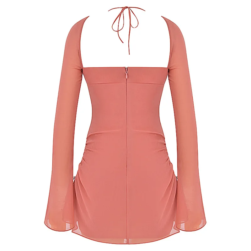 Robe - Mini robe en maille ajourée - Black hollow Blanc - Cdiscount ...