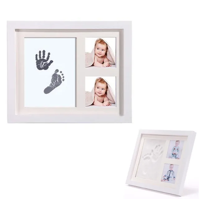 Baby Hand and Foot Print for Baby Photo Frame Baby Handprint mud and ...