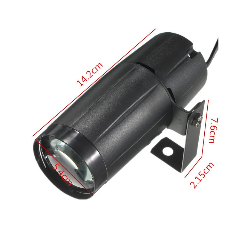 Orange - Projecteur lumineux LED 5W, 1 pièce, effet de lumière de scène ...