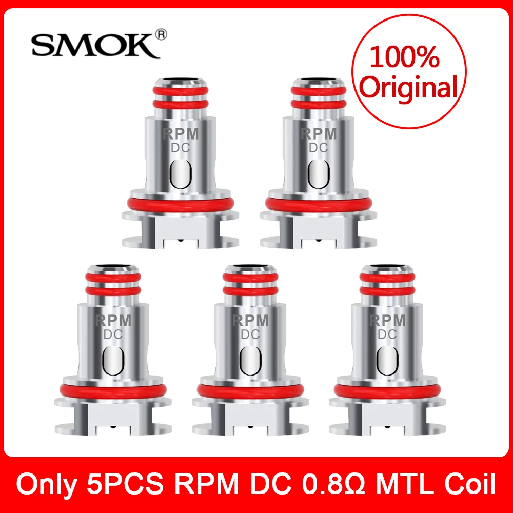 Original SMOK RPM Pod & Coils For Smok RPM 40 Kit RPM RBA Mesh Triple ...