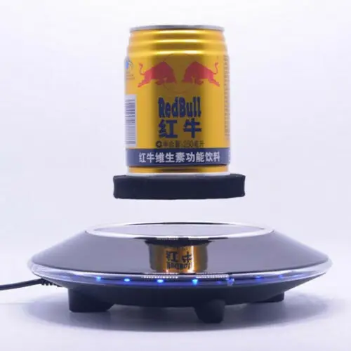 LED Maglev Magnetic Levitation floating Rotating holder Stand Display ...