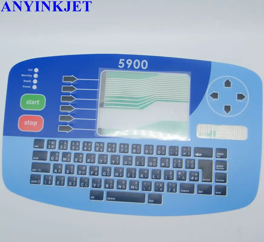 for Linx 5900 printer keyboard display 5900 keypad display 5900 ...