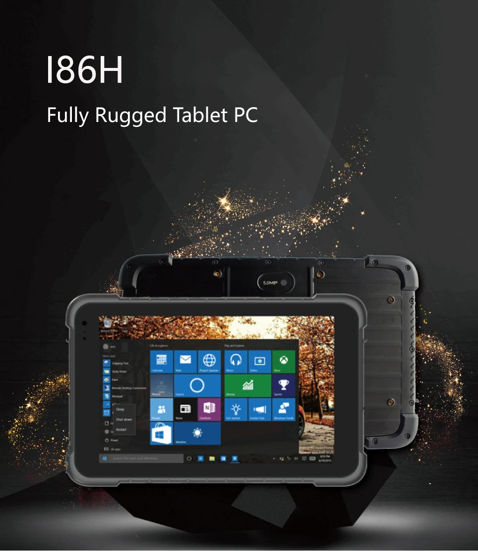 Rugged industrial Tablet PC Windows 10 Home Handheld Mobile Computer ...