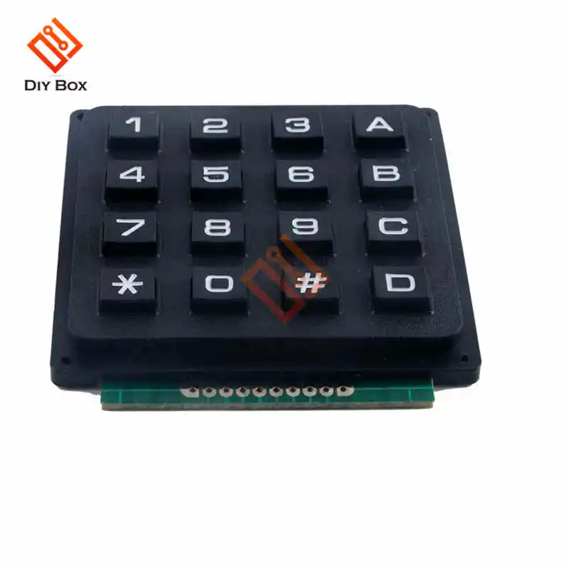 12 Key 4x3 Matrix Array Membrane Switch Keypad 16 Key 4x4 Matrix Array ...