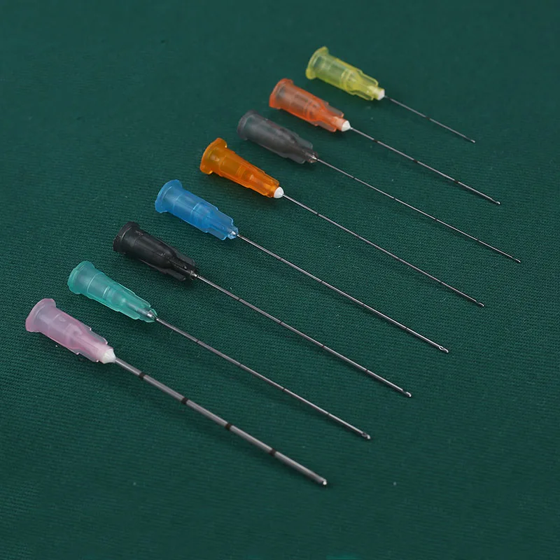Conpuvon Blunt needle Needle Tips 21G/22G/23G/25G/27G/30G Plain Ends ...