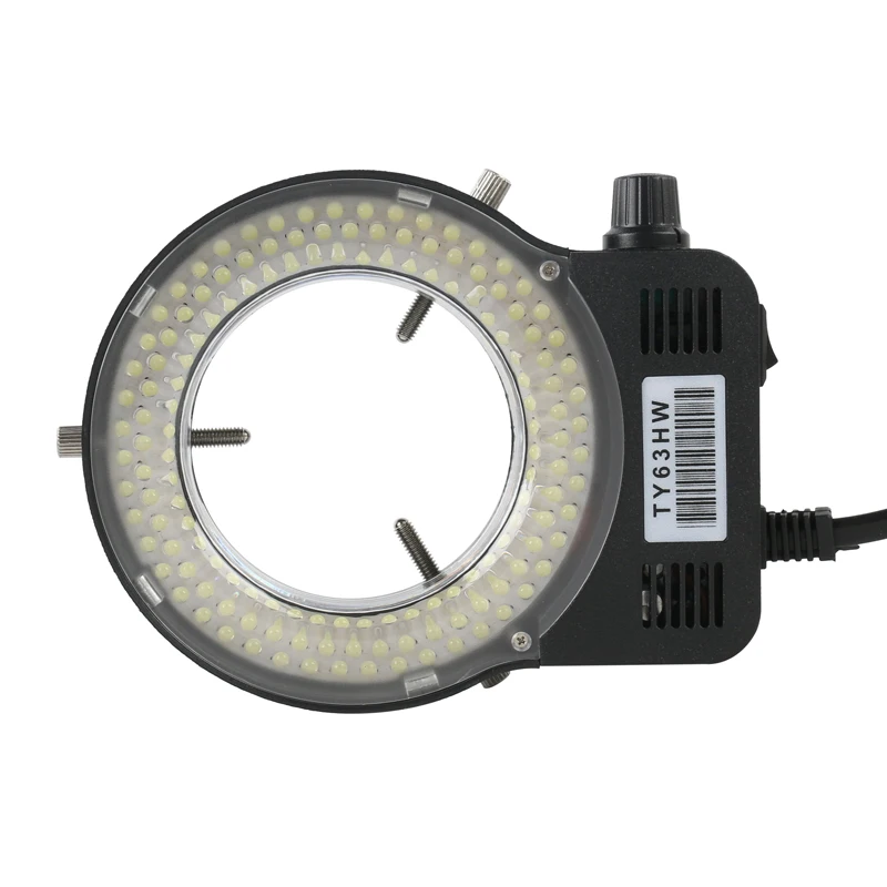 Adjustable-144-LED-Ring-Light-illuminator-Lamp-For-Industry-Stereo ...