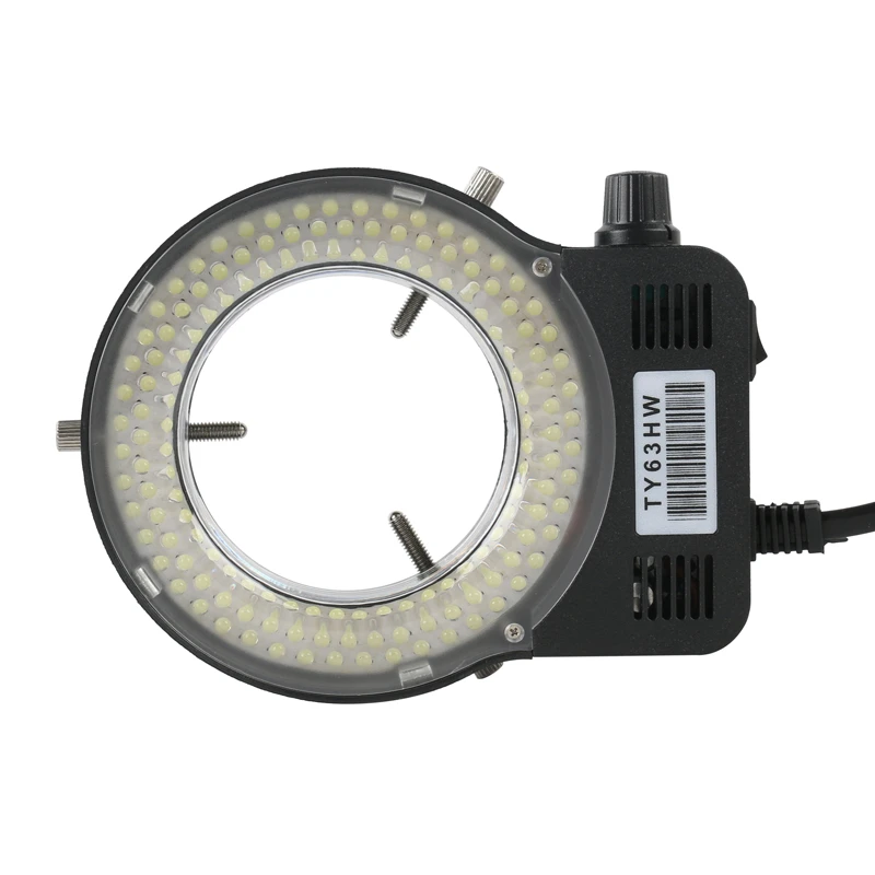 Adjustable 144 Led Ring Light Illuminator Lamp For Industry Stereo ...