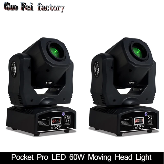 Mini Spot 60W Led Moving Head Light With 8 Gobos 7 Colors High ...