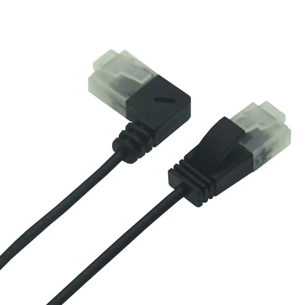 Superfine Ultra Slim Cat6 Ethernet Cable RJ45 Right Left Up Down 90 ...