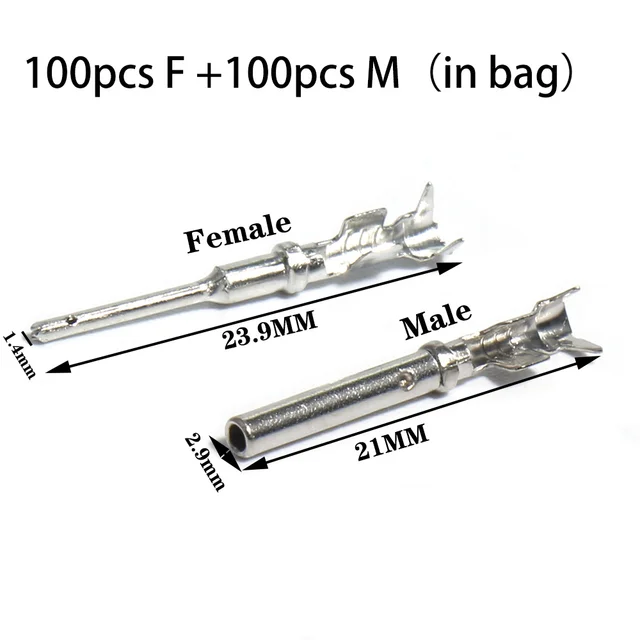 1.0A Plug-in spring auto wire harness connector Cord end terminal ...