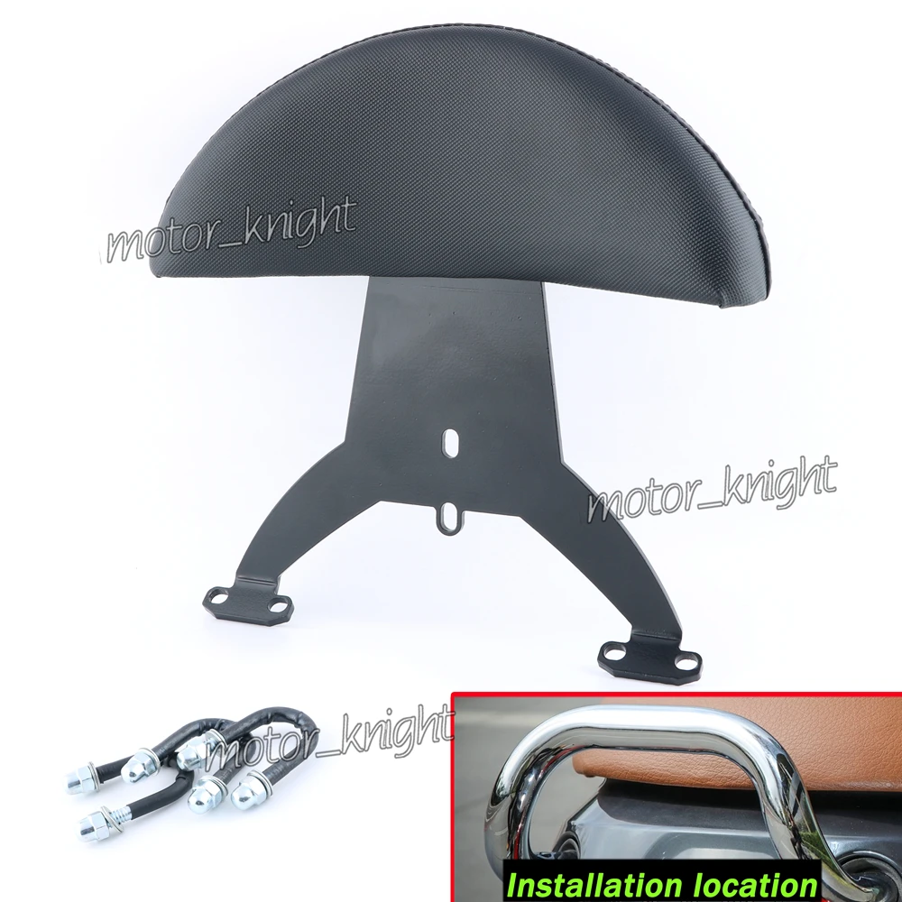 Electric bicycle Rear Pillion Backrest Seat Passenger Backrest Pad For ...
