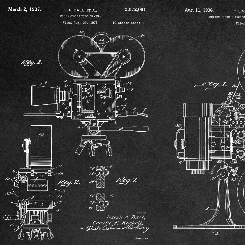 Old Movie Film Camera