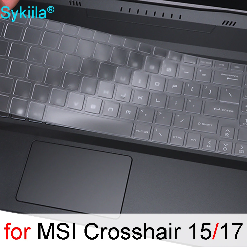 Keyboard-Cover-for-MSI-Crosshair-15-Crosshair-17-Silicone-Protector ...