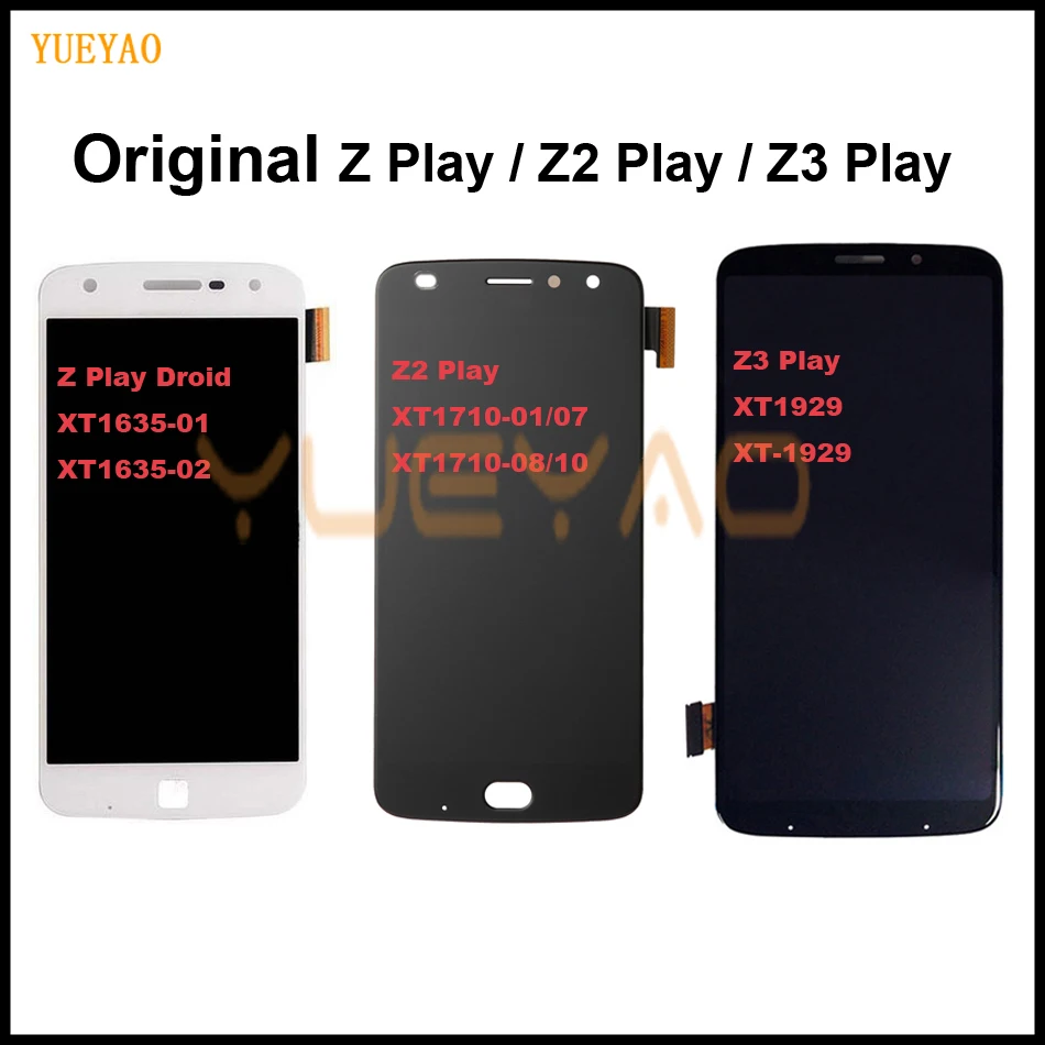 Original Z3 Play Lcd For Motorola Moto Z Play Lcd Screen Z2 Play Lcd ...