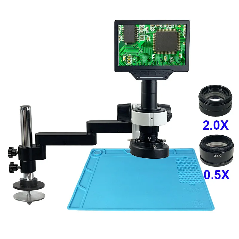 16MP-USB-HDMI-WiFi-Digital-Camera-Monocular-Microscope-Measurement ...