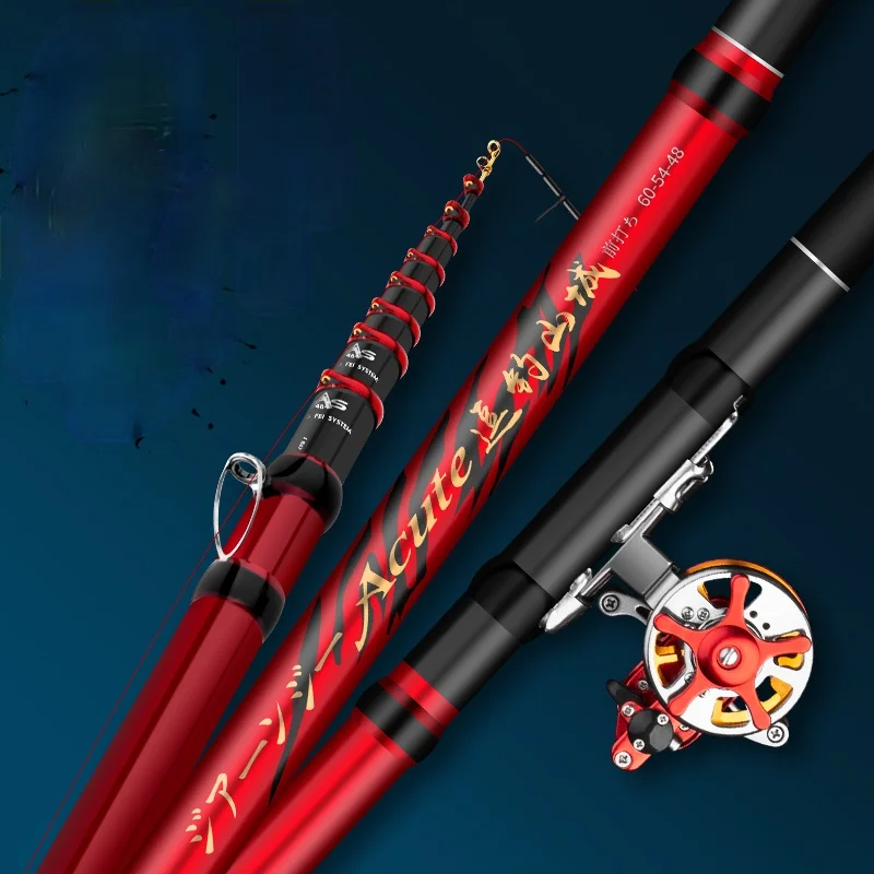 Three-Position-High-Carbon-Front-end-Fishing-Rod-Short-Section-Pole ...
