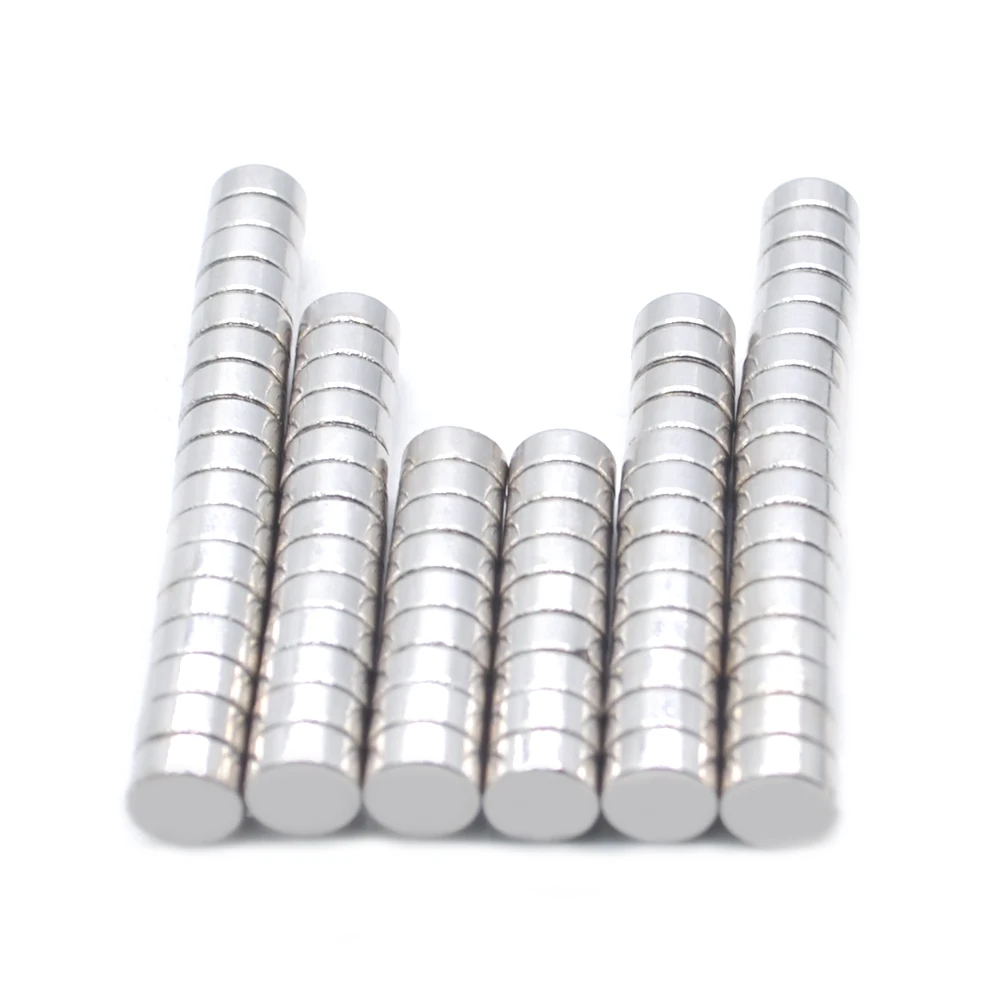 2000 pcs. Neodymium Diameter 6mm x 3mm Strong Magnets Tiny NdFeB Disc ...