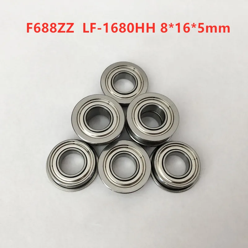 Flanged Bearings | Ball Bearing | Lf-1680hh | F688ZZ Bearings - 50pcs ...
