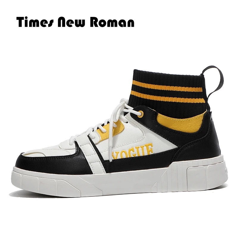 Times New Roman Men Fashion Shoes Casual Men High Quality Sneakers ...