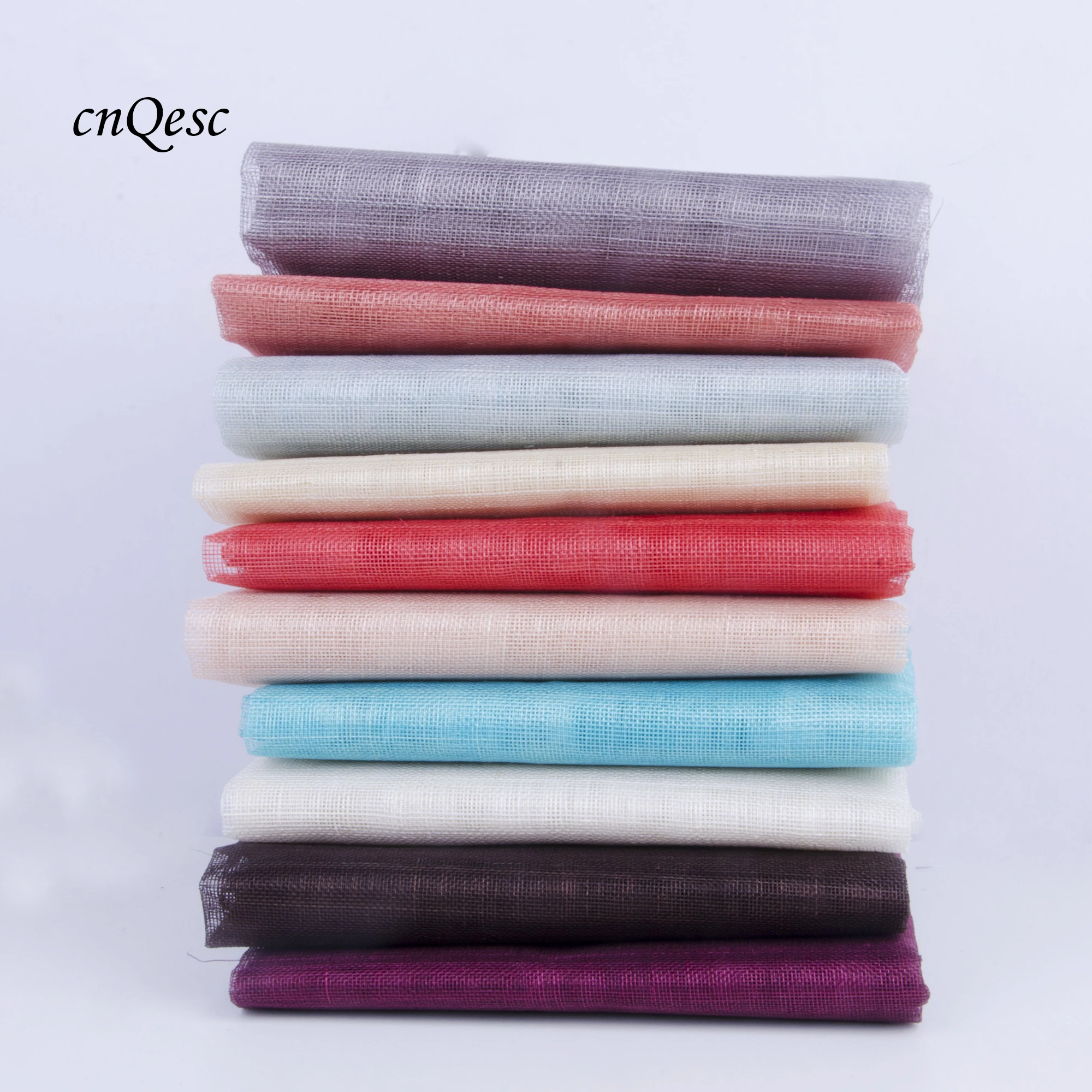 New High Quality 91cm Wide Stiffened Sinamay Fabric Diy Millinery ...