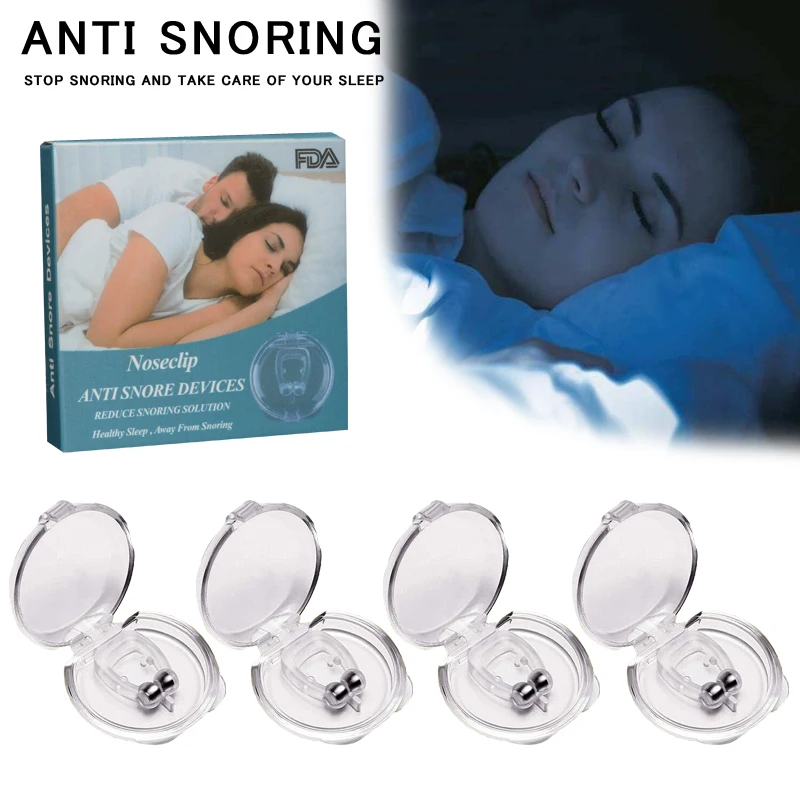 Anti Snoring Device Noseclip Stopper Snore Remedy Products Stop Clips