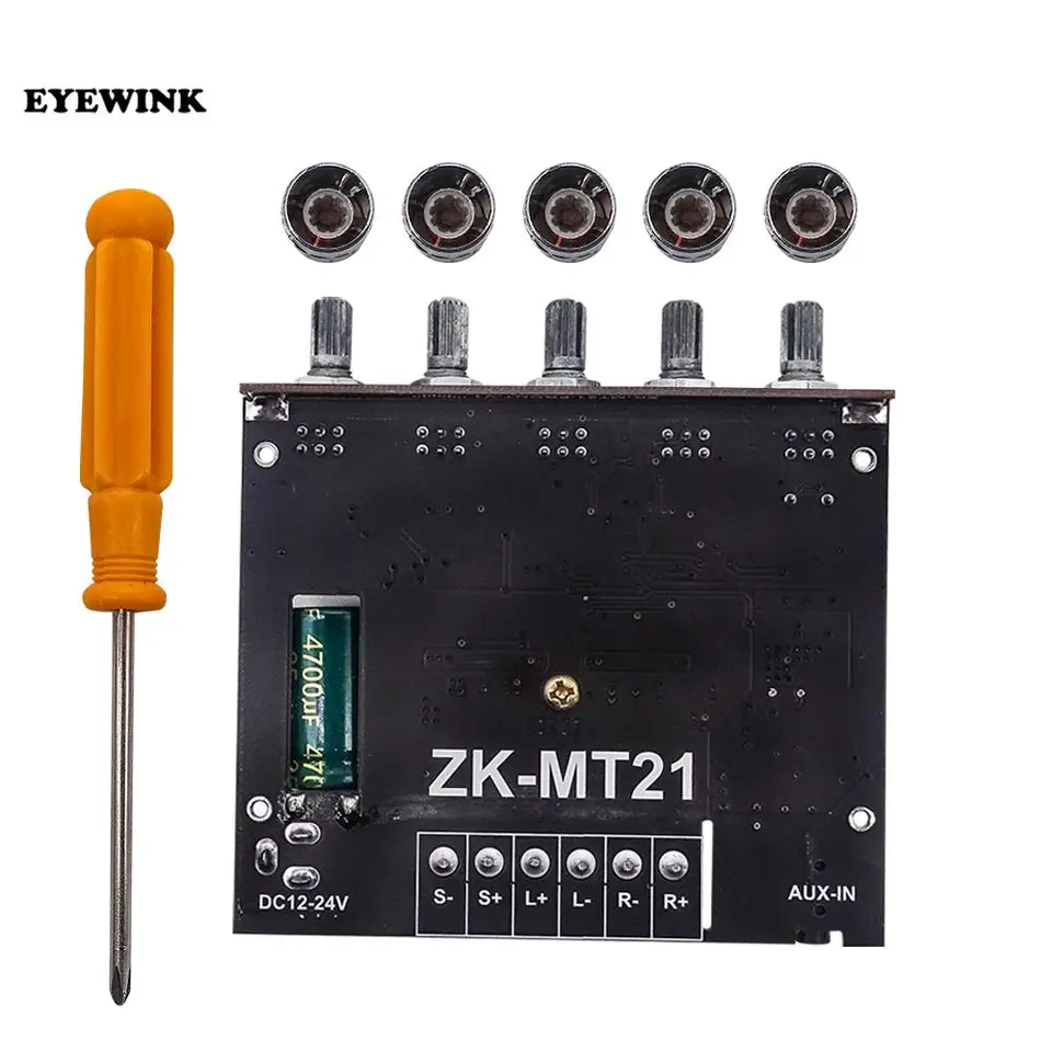 Zk-mt21 Power Supply MEI-ZK‑MT21 BT Amplifier Board Power Sound Stereo ...