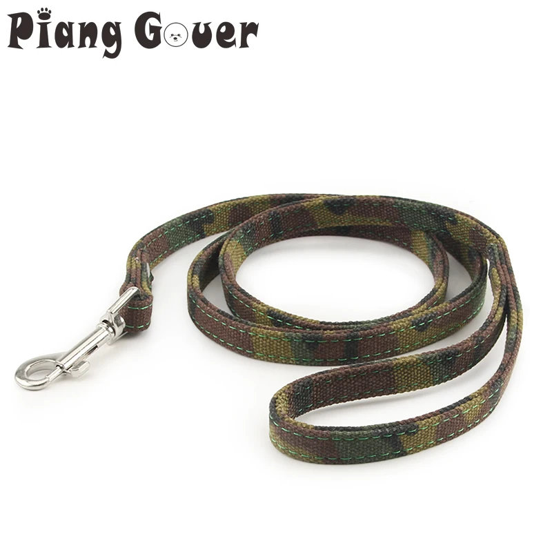 Pet-Leashes-Cat-Outdoor-Supplies-Camouflage-Canvas-Dog-Leashes-Green ...