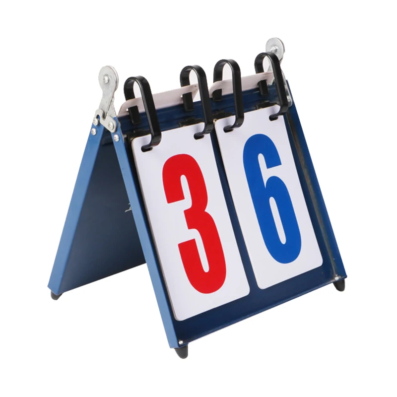 Football Match Metal Scoreboard 2 Digit 9 9 Pages 0.7KG Soccer Ball ...
