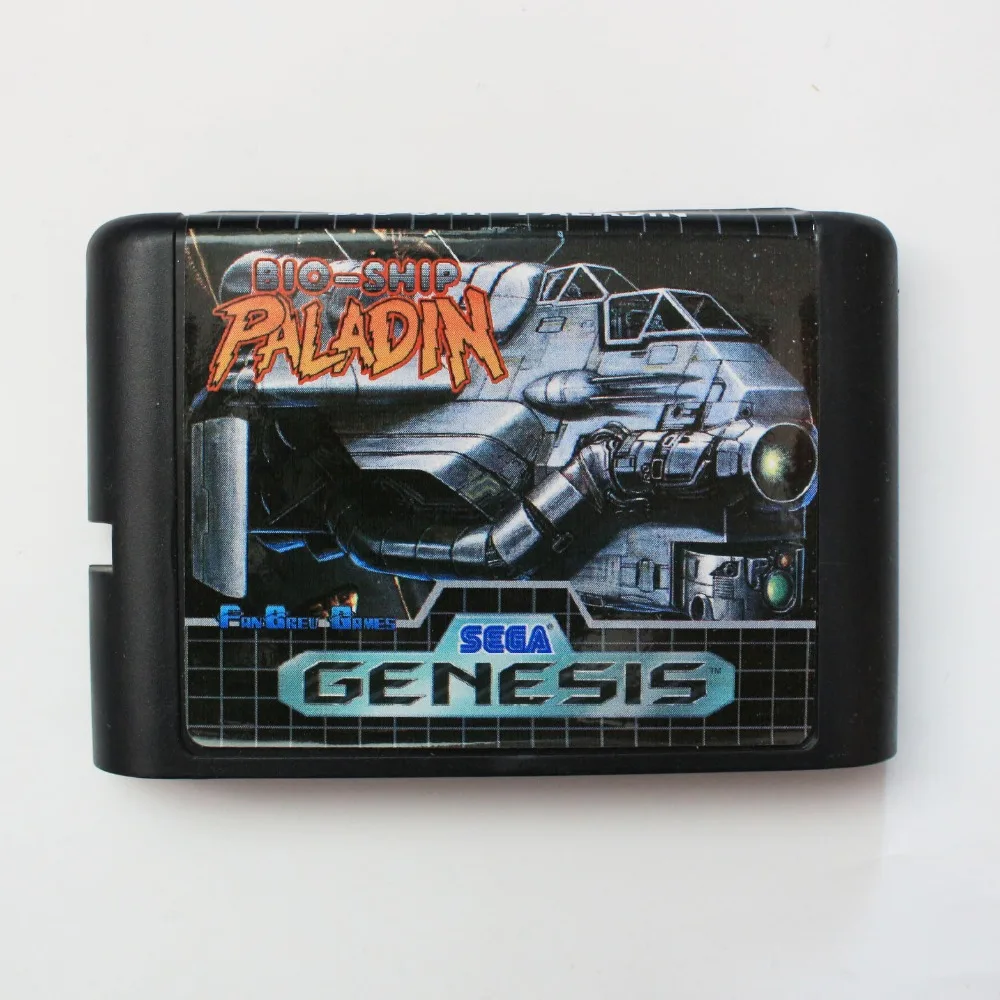 Bio-ship Paladin Region Free 16 Bit Game Card For Sega Megadrive ...