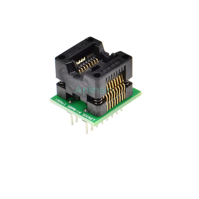 Soic16 Soic 16 Sop16 To Dip16 Programmer Adapter Socket Body Width 3 ...