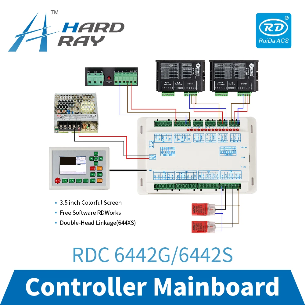 Схема подключения ruida 6442 - 81 фото